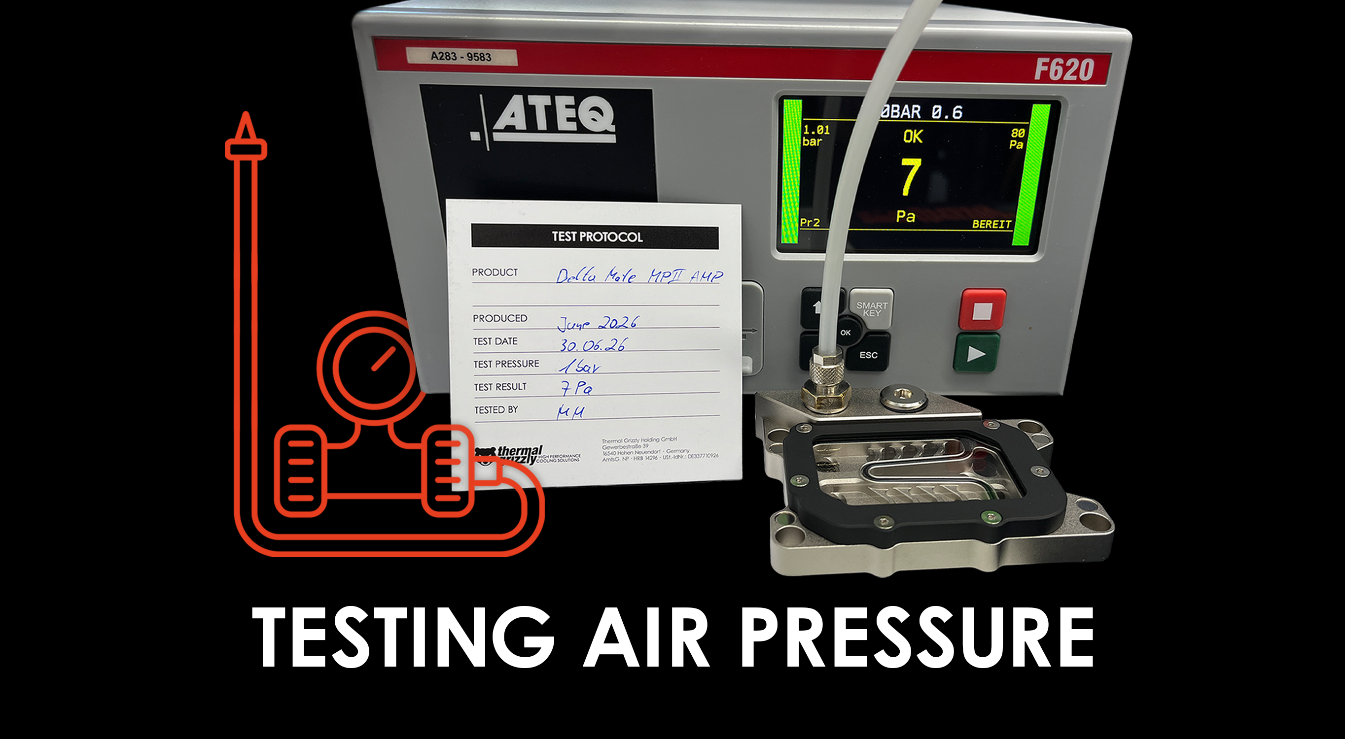 Air Pressure Test: How We Test Our Water Blocks
