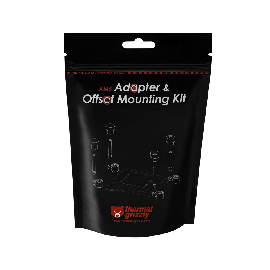 Thermal Grizzly AM5 Adapter & Offset Mounting Kit for CPU Cooler