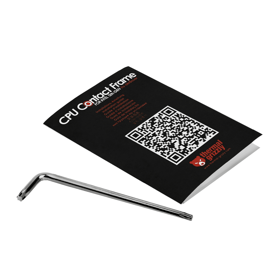 Thermal Grizzly Intel 12th Gen CPU Contact Frame Mounting Aid