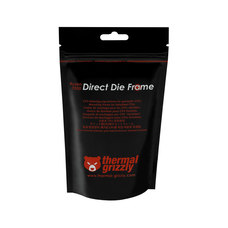 Thermal Grizzly Ryzen 7000 Direct Die Frame Mounting Frame